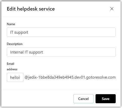How do I edit helpdesk services in GoTo Admin? - GoTo Resolve Support