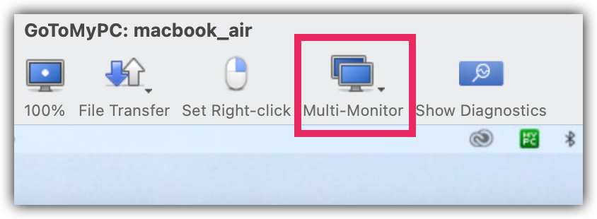 How do I use GoToMyPC with multiple monitors? - GoToMyPC Support
