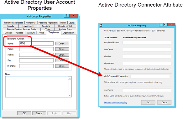 Use the GoTo Connect attribute on the Active Directory Connector v2 (optional) - GoTo Meeting ...
