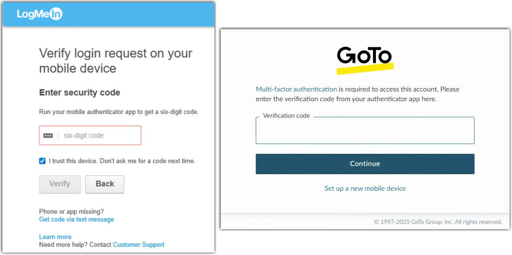 Changing how you sign in to the LogMeIn Client app - Central Support