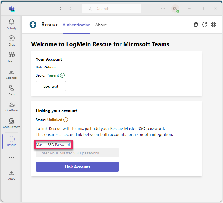 Hoe stel je Microsoft Teams in om te werken met LogMeIn Rescue? - Ondersteuning voor Rescue