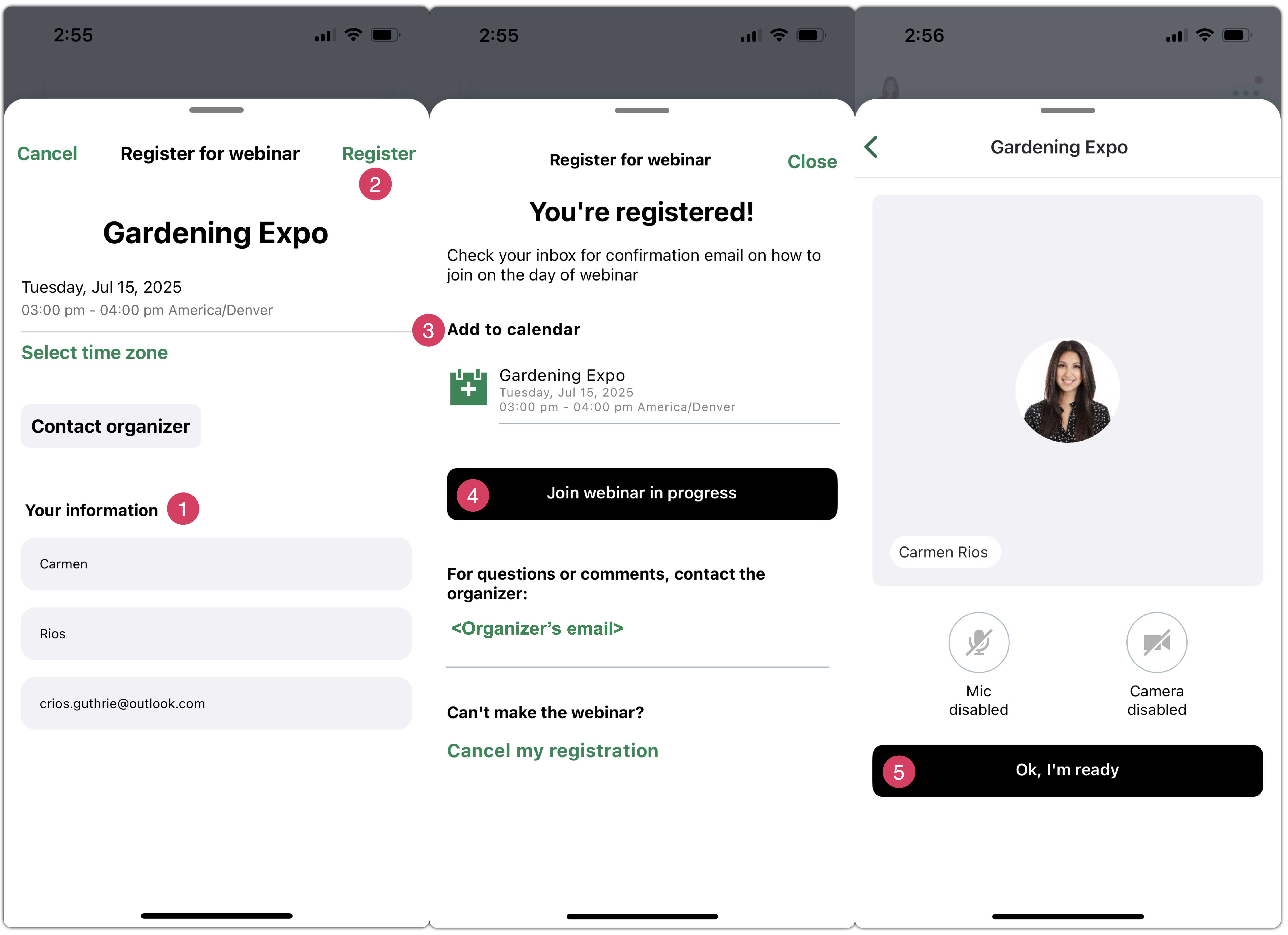 Join a webinar session - GoTo Webinar Support