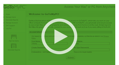 Remote Access Resource Center by GoToMyPC