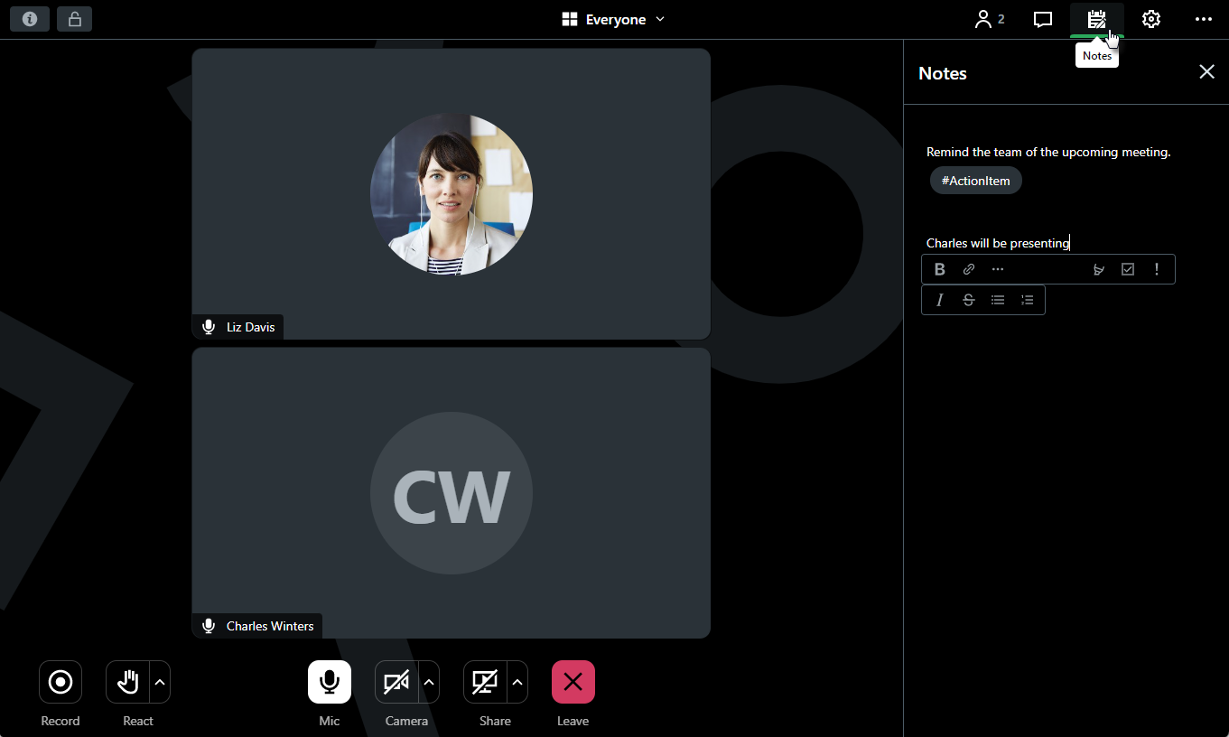 How do I take notes during a meeting? - GoTo Meeting Support