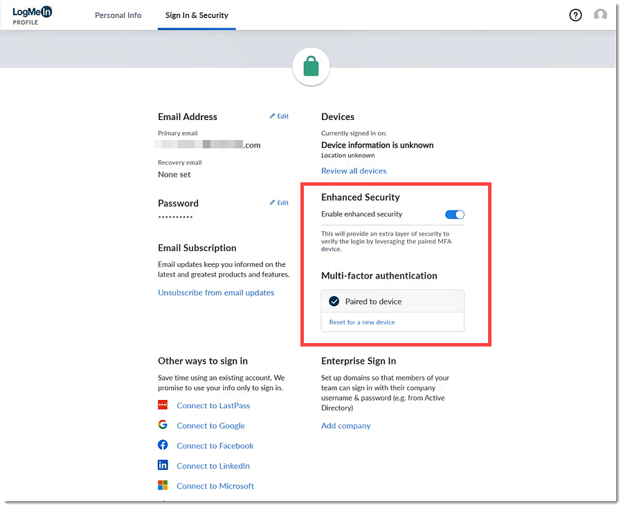 How do I enroll a new device for Multi-Factor Authentication for my ...