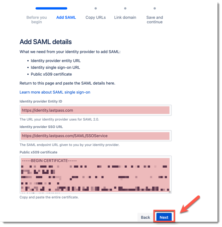 Integratie van de Atlassian Access-app - Support van LastPass